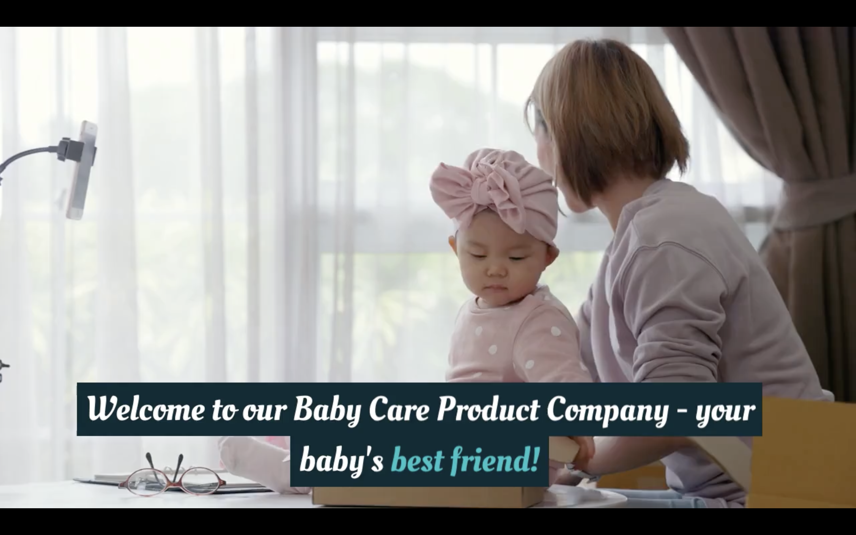 Baby Care Product Company Overview | Steve.AI Sample Video