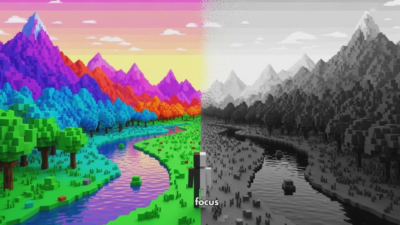 Creative Mind Focus or Mindless Scrolling Video | Steve AI Template