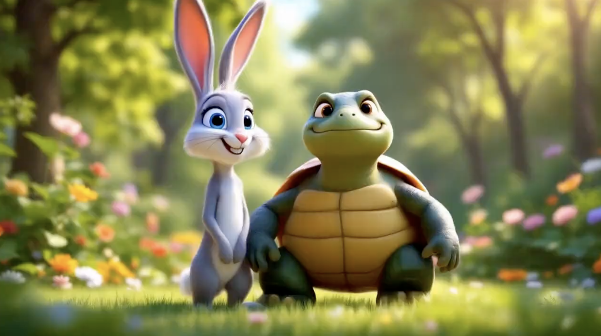 The Hare and the Turtle | Animated Moral Story for Kids Sample Video by ...