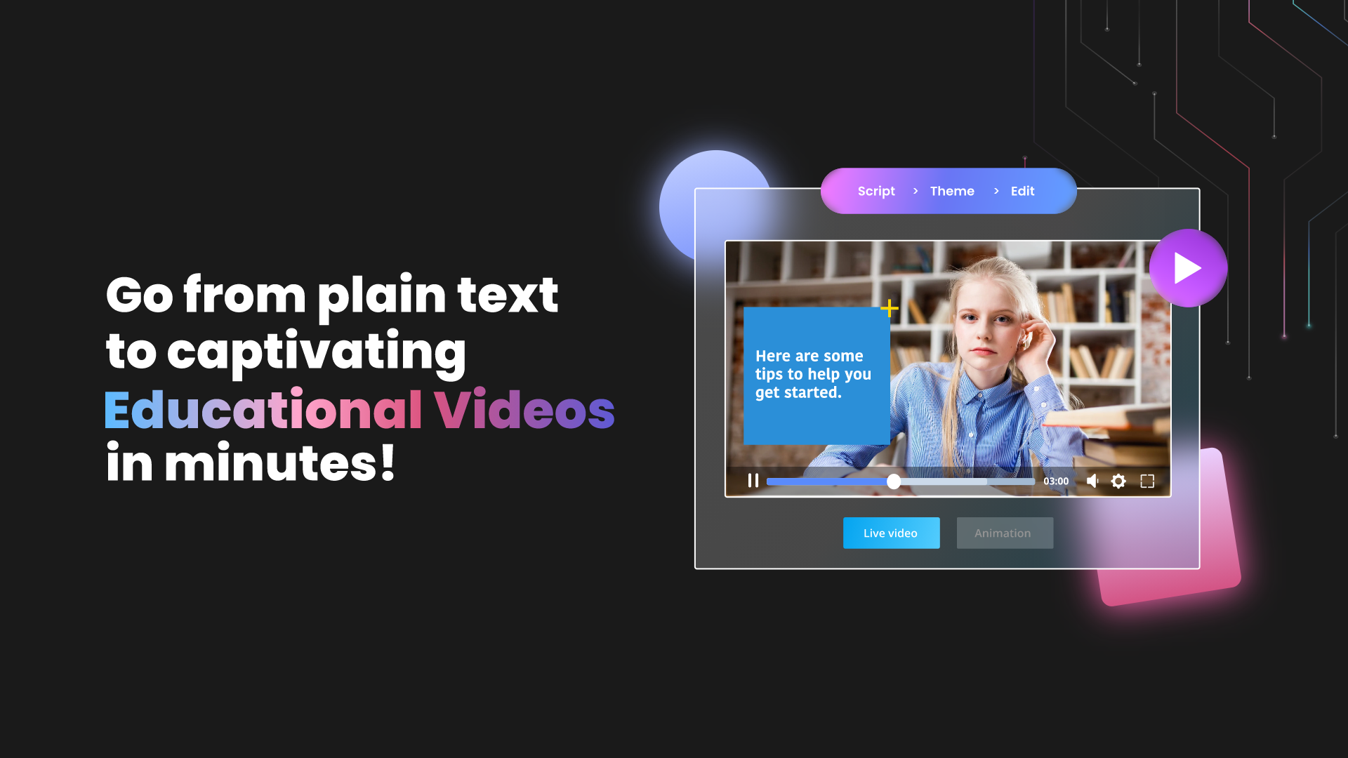 Education video maker- Make engaging education videos with Steve.AI Education video maker- Make engaging education videos with Steve.AI