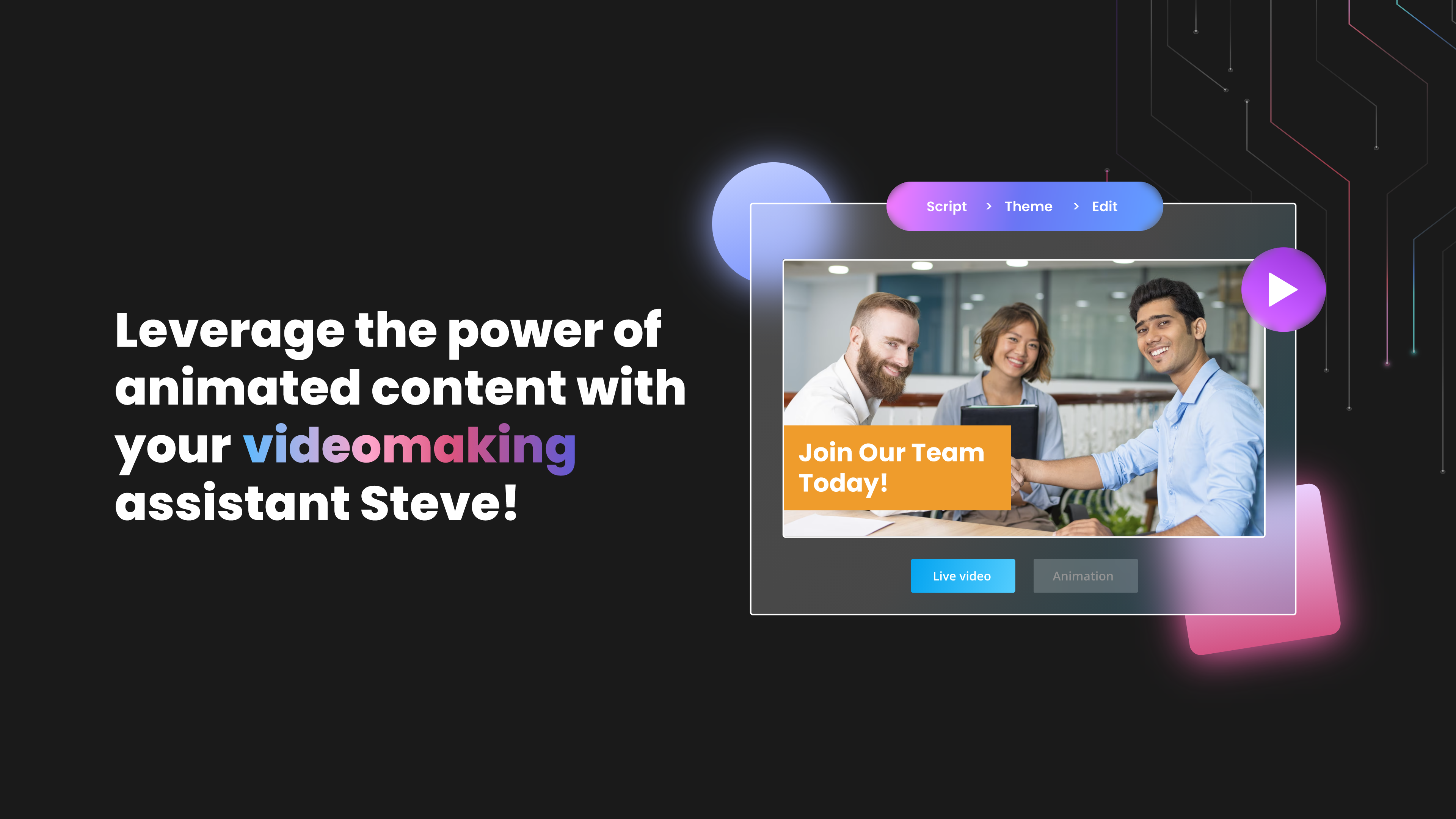 Effortless Employee Onboarding Video Maker | Steve.AI