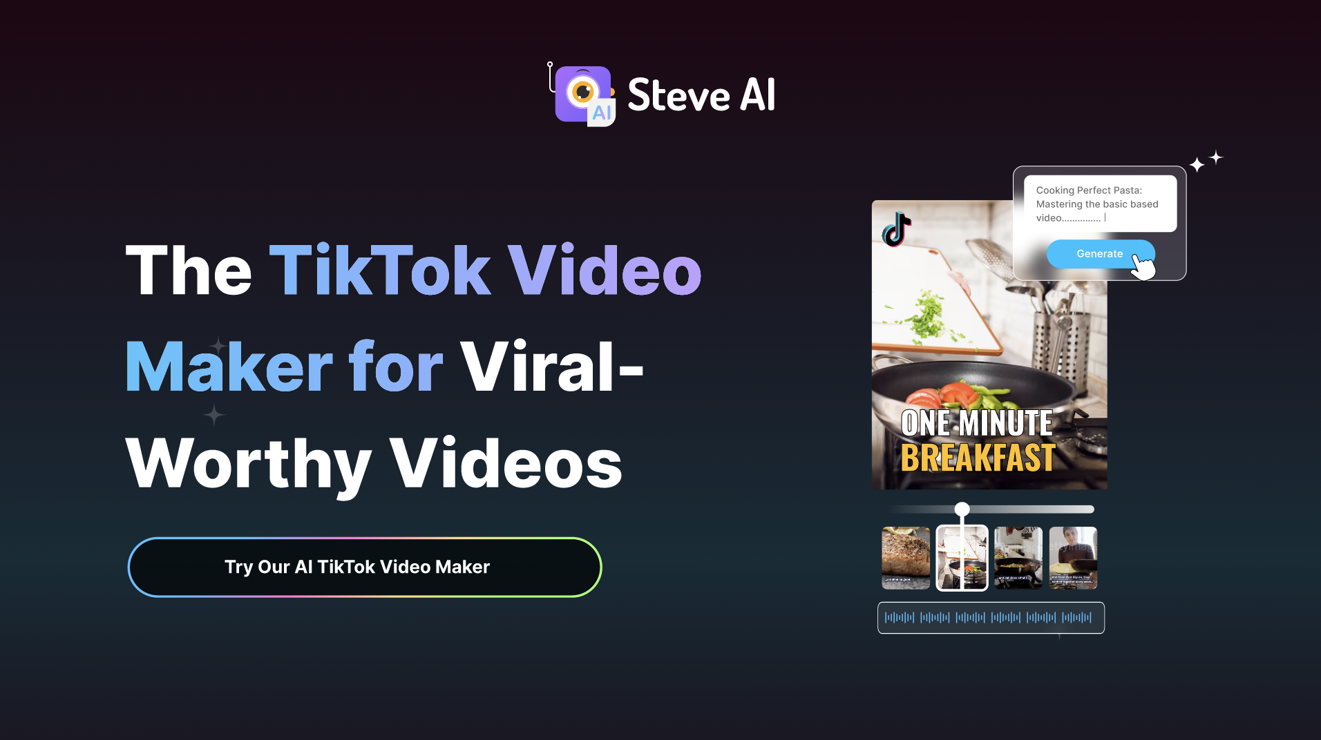 TikTok Video Maker – Create Viral TikTok Videos in Minutes