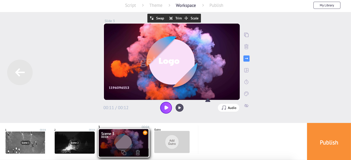 How To Create YouTube Intro Using Free Video Ad Maker Without Watermark ...