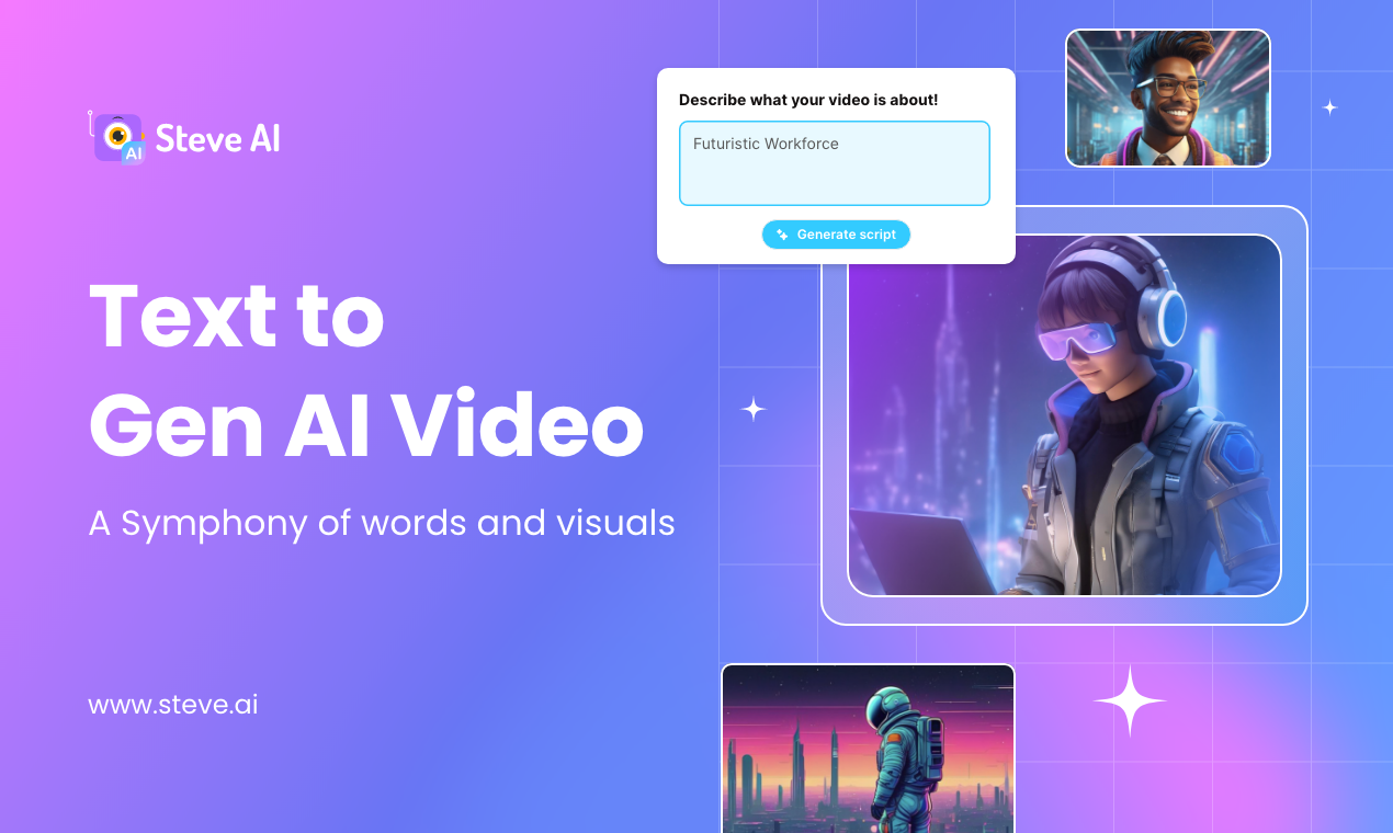 Introducing Steve AI 2.0 - 11 Highly Anticipated Features Launch | Steve AI Blog | AI Video ...