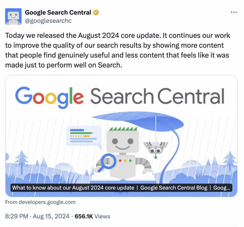 Google Core 2024 Update And Its Impact On Video SEO